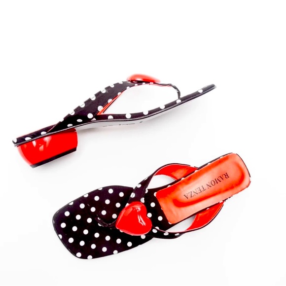 Ramon Tenza | Shoes | Ramon Tenza Heart Thong Sandals Vintage | Poshmark